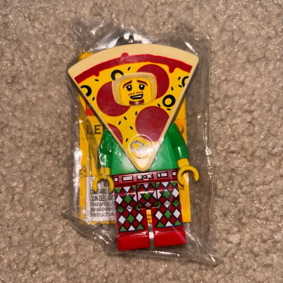 Lego | Accessories | New Lego Pizza Suit Guy Minifigure Iconic Key ...